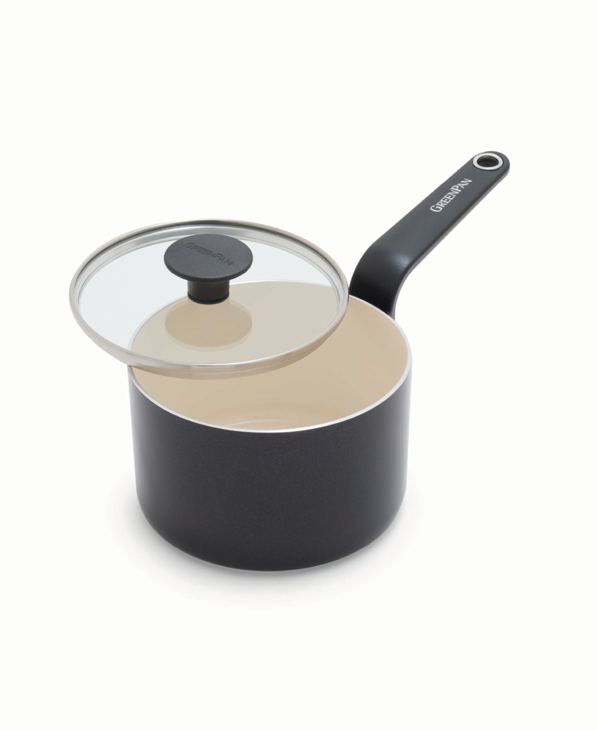 Click here for GreenPan Ceramic Nonstick 2-Quart Sauce Pan - Blac... prices