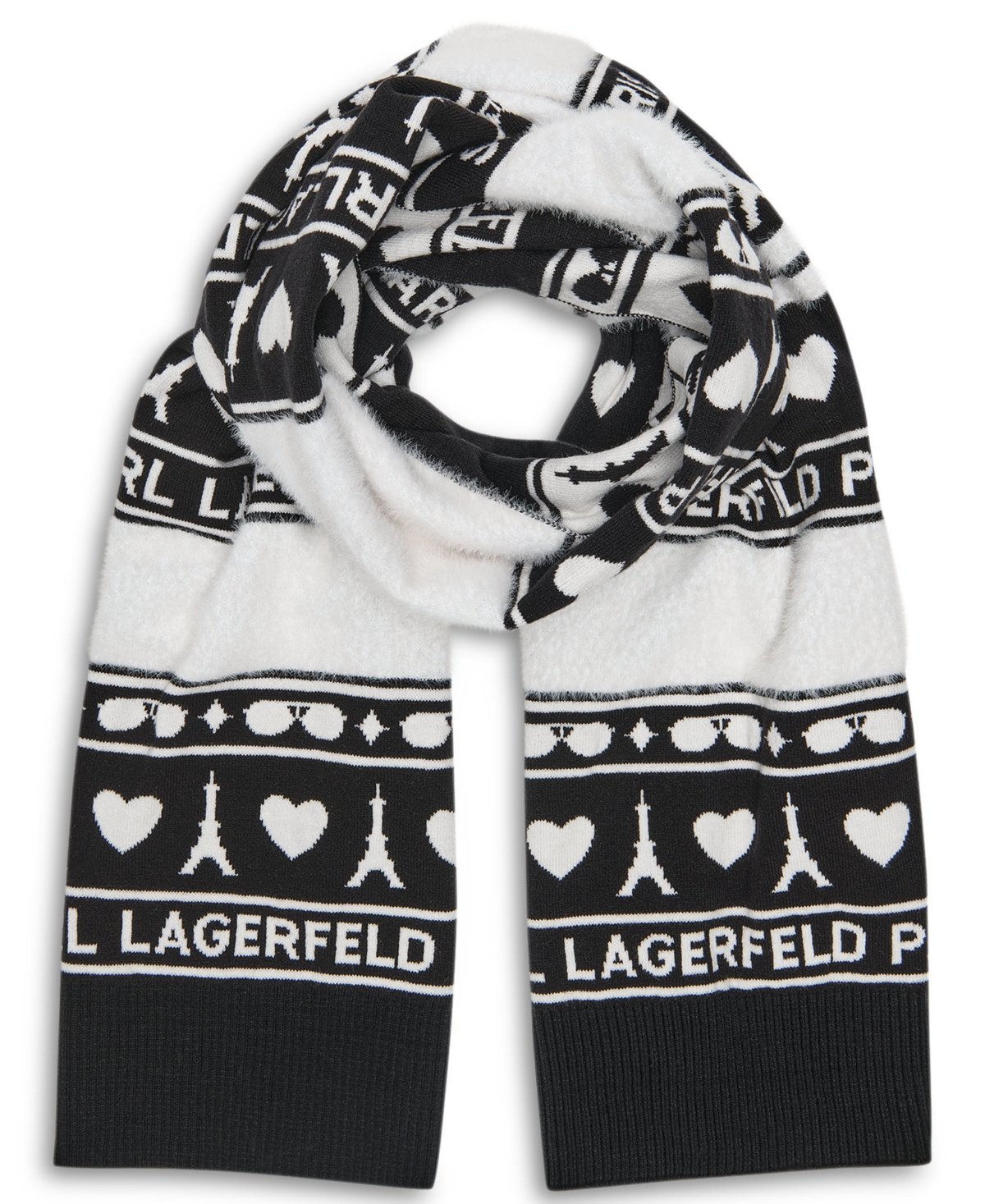 Click here for Karl Lagerfeld Paris Heart of Paris Jacquard Knit... prices