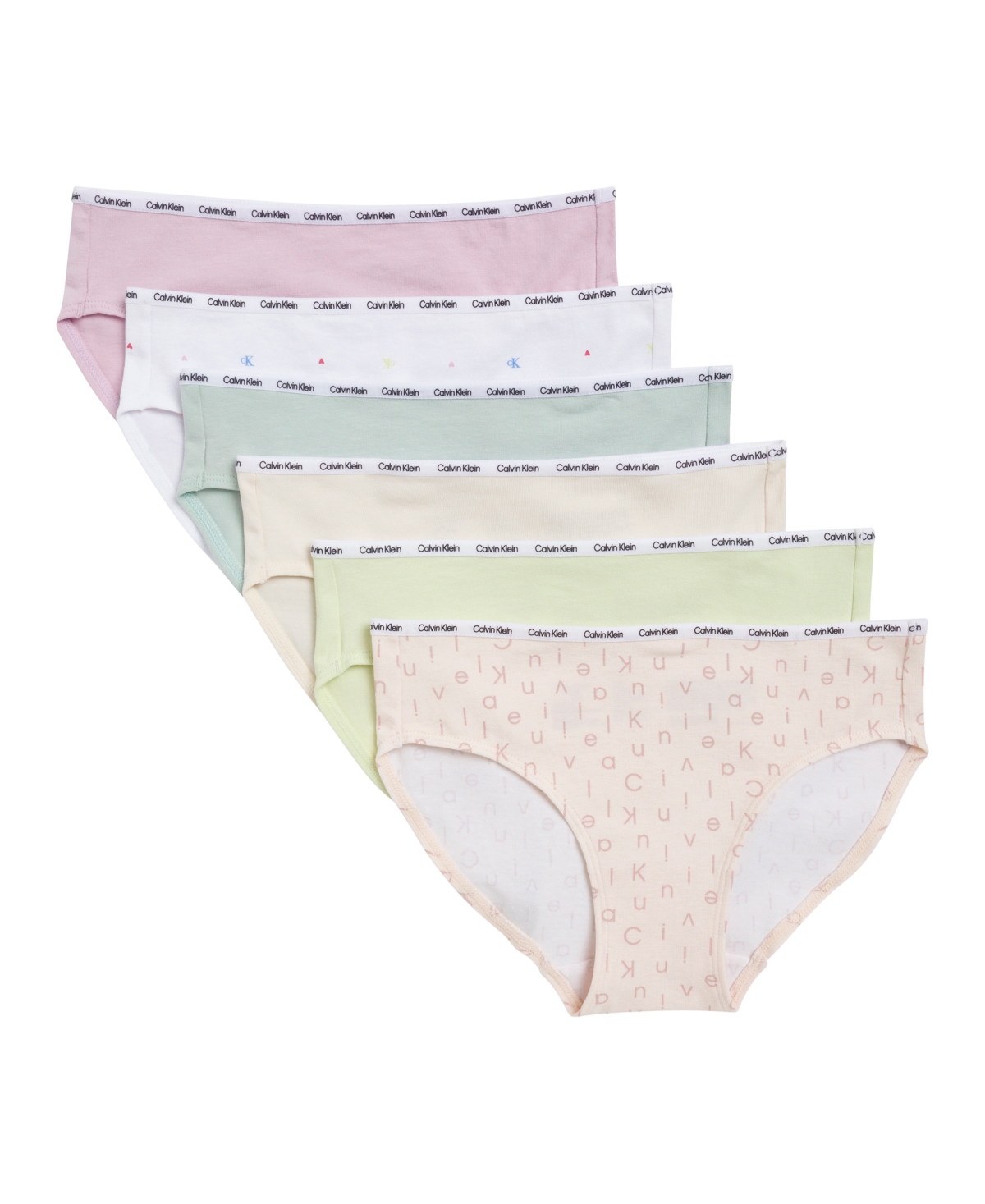 Click here for Calvin Klein Girls 7-16 Tiny Ck Hears Bikini  6-Pa... prices
