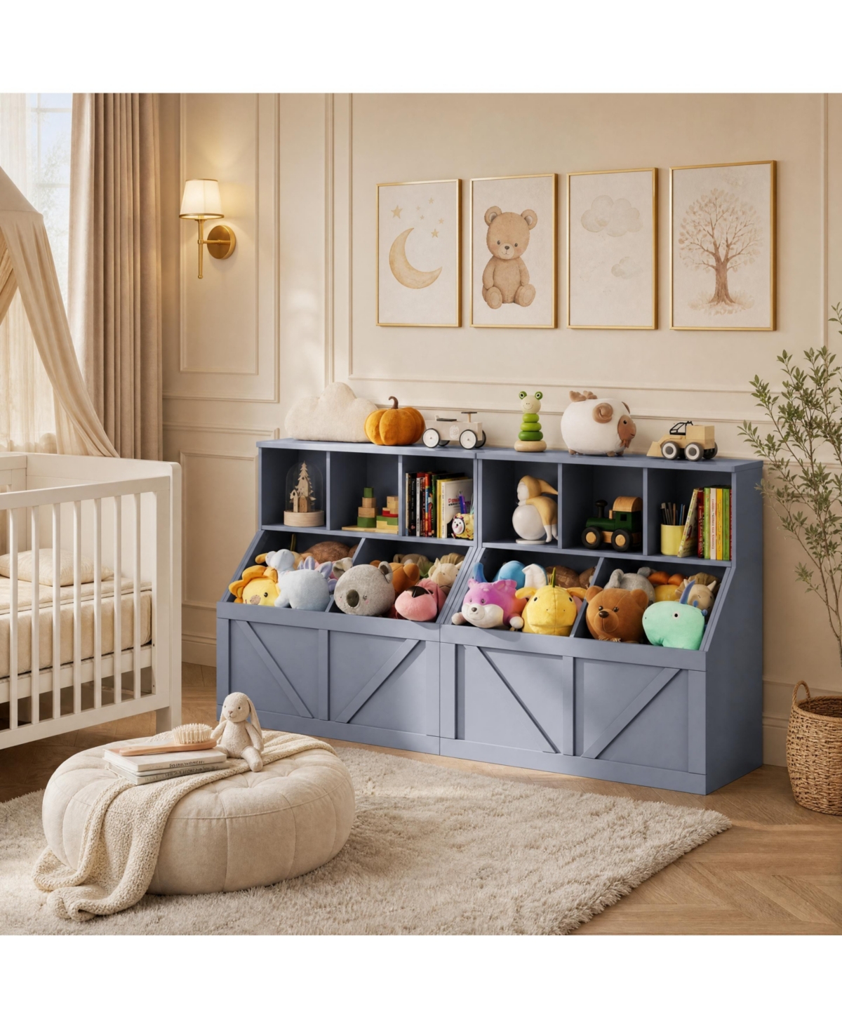 Click here for gaomon Kids Bookshelf Toy Storage Organizer 35.4H... prices