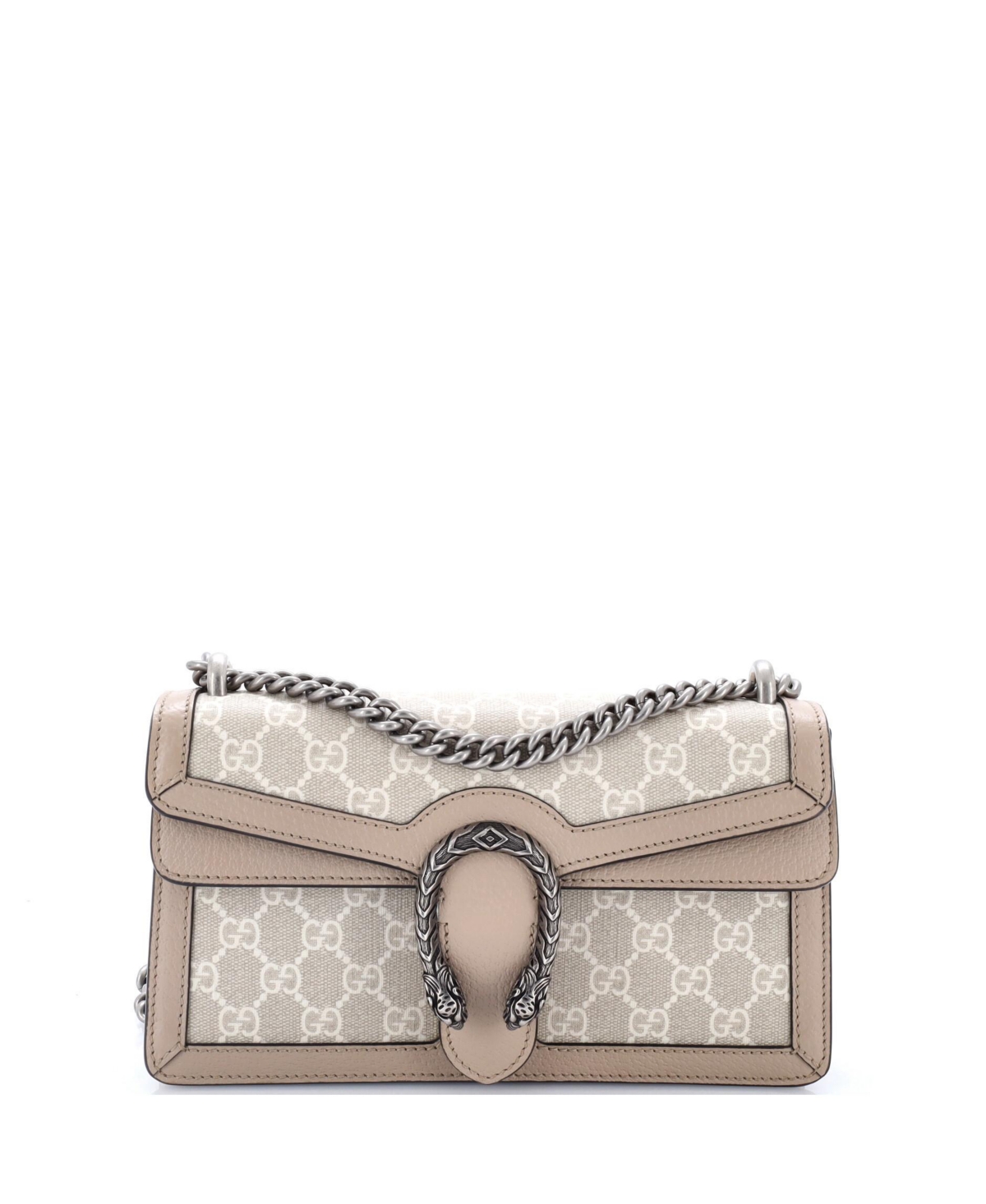 Click here for Pre-Owned Gucci Small Dionysus Bag Gg Coated Canva... prices
