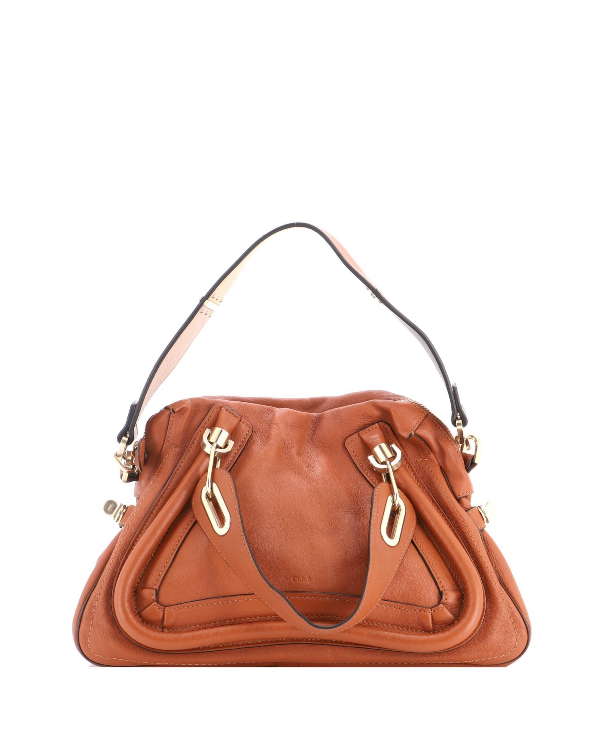 Click here for Pre-Owned Chloe Medium Paraty Top Handle Bag Leath... prices