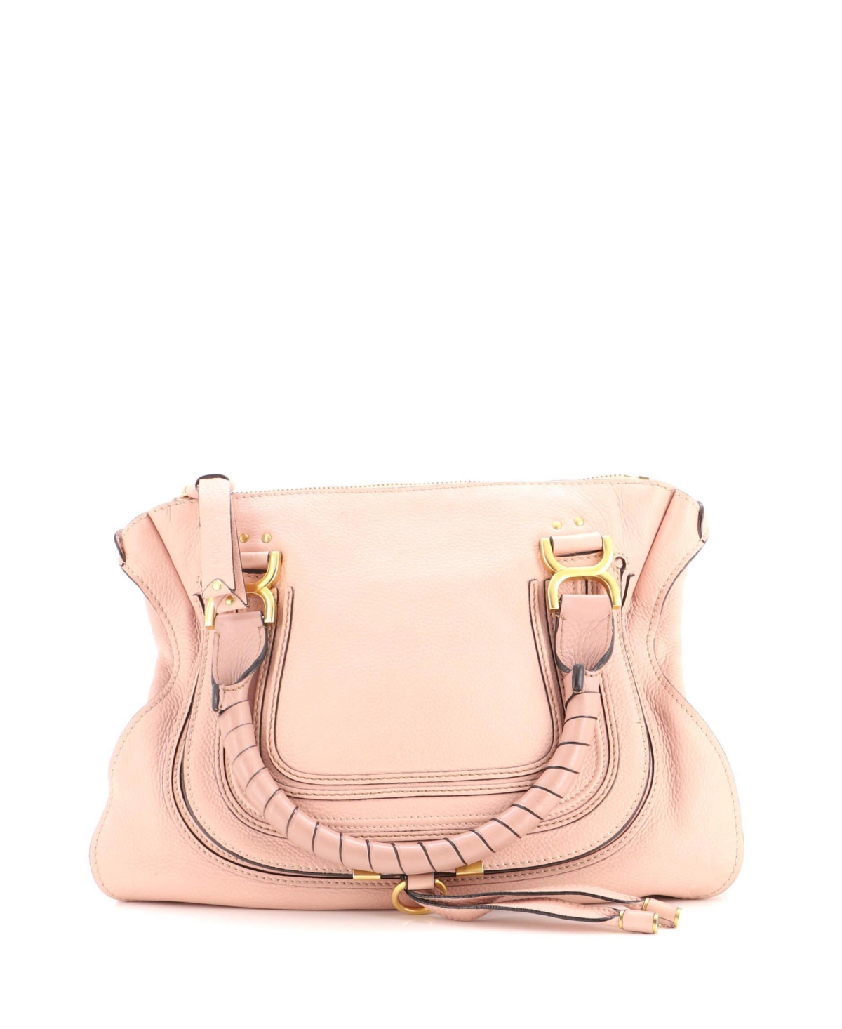 Click here for Pre-Owned Chloe Medium Marcie Shoulder Bag Leather... prices