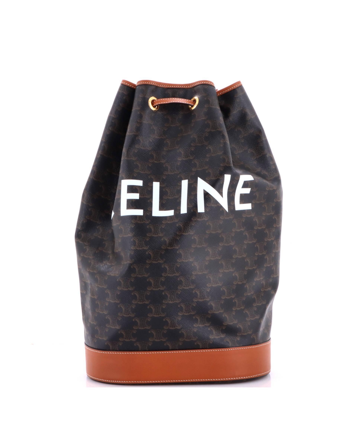 Click here for Pre-Owned Celine Medium Sailor Bag Triomphe Coated... prices