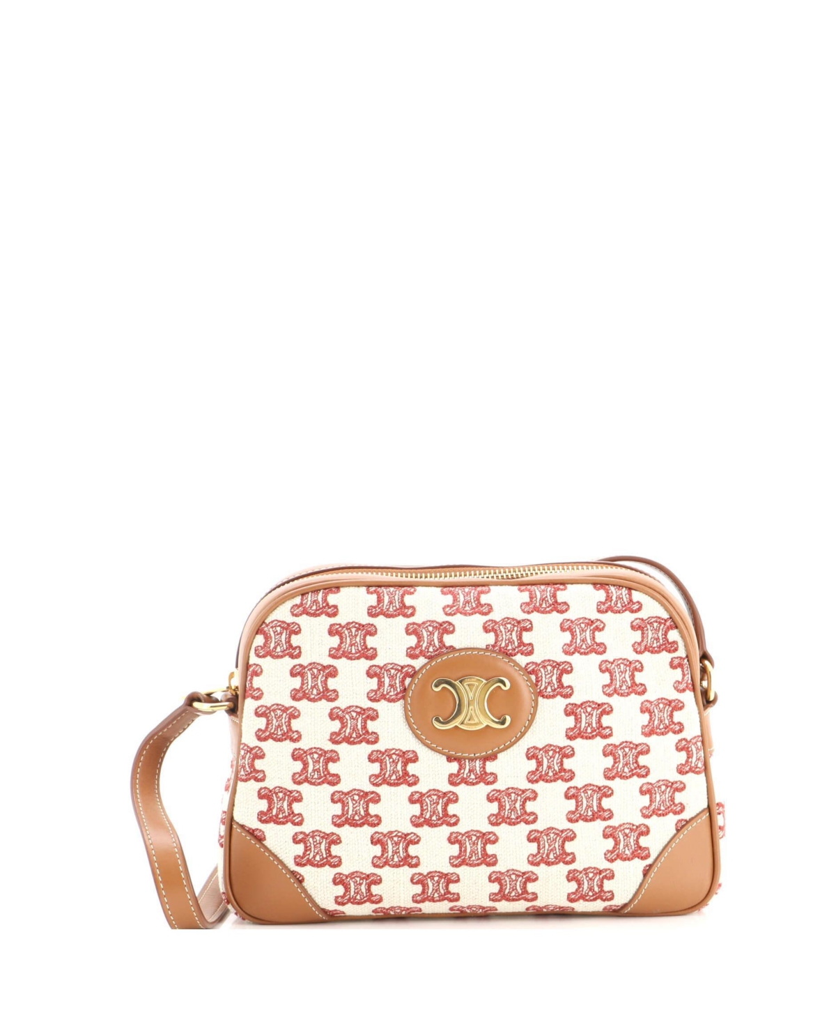 Click here for Pre-Owned Celine Small Camera Bag Triomphe Canvas... prices