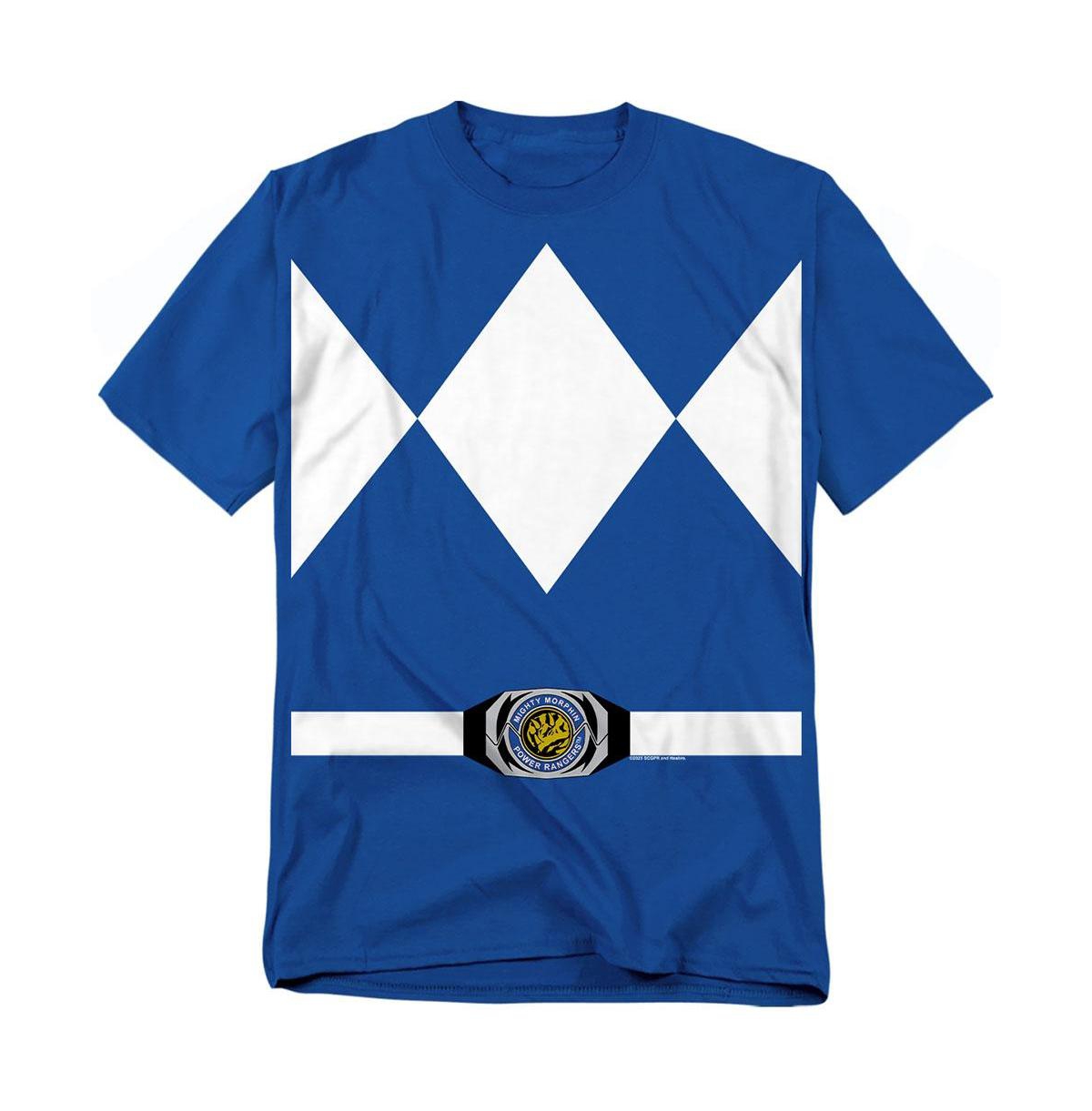 Click here for Power Rangers Mens Ranger Uniform T-Shirt - Royal prices