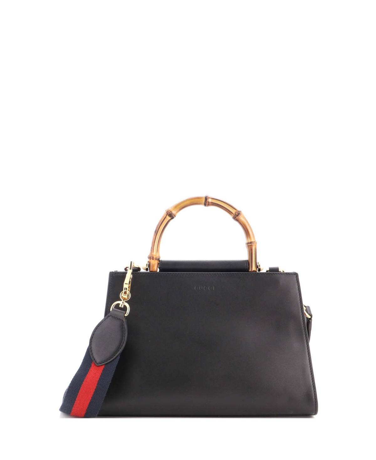 Click here for Pre-Owned Gucci Small Nymphaea Top Handle Bag Leat... prices