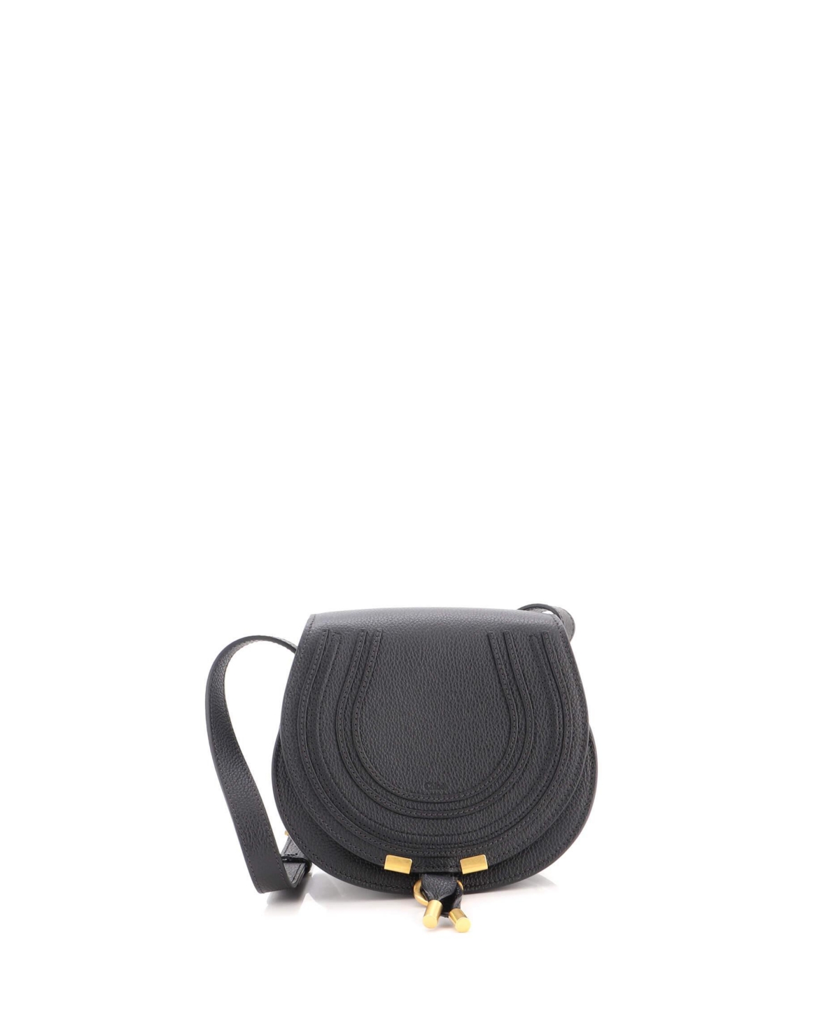 Click here for Pre-Owned Chloe Mini Marcie Crossbody Bag Leather... prices