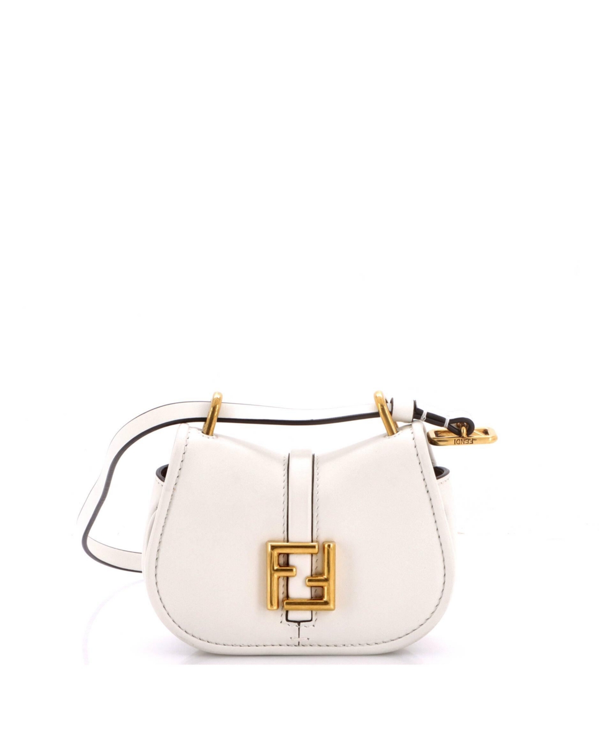 Click here for Pre-Owned Fendi Nano Cmon Shoulder Bag Leather - W... prices