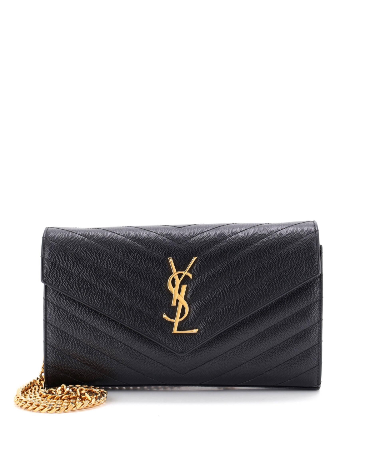 Click here for Pre-Owned Saint Laurent Medium Classic Monogram Wa... prices