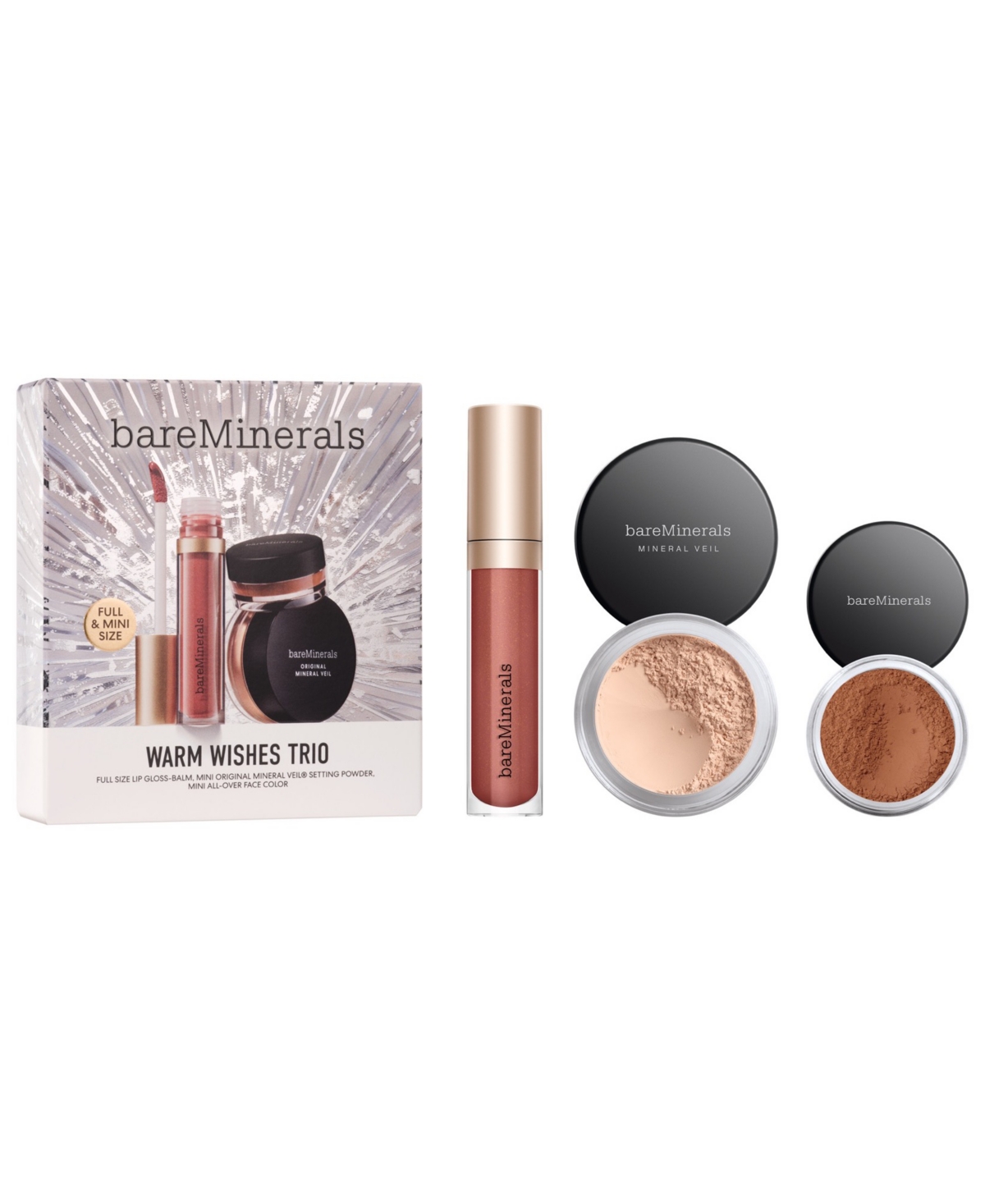 Click here for bareMinerals 3-Piece Warm Wishes All-Over Glow Tri... prices