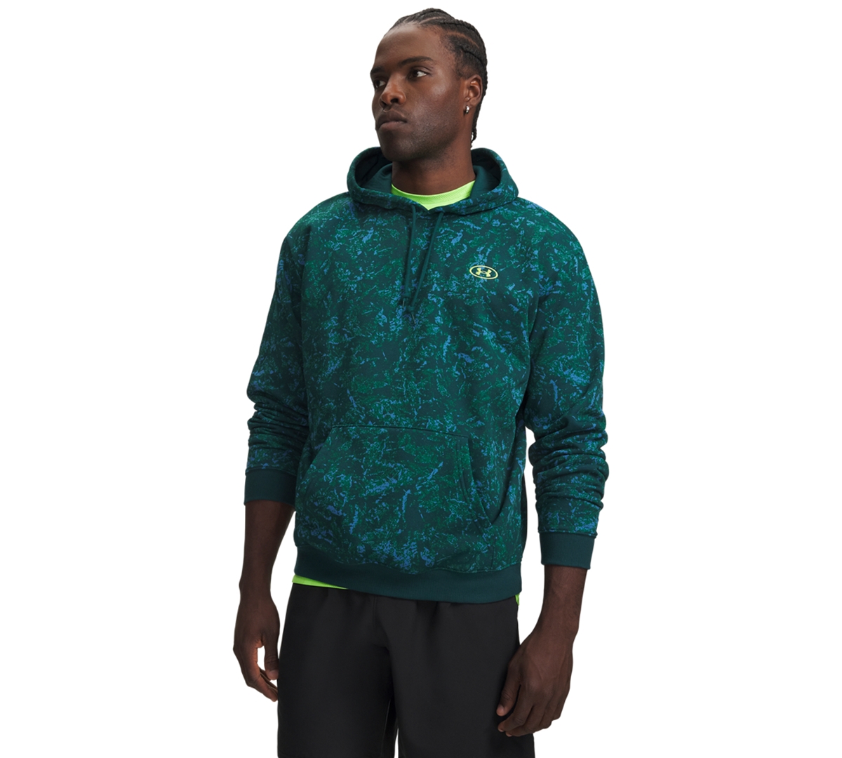 Click here for Under Armour Mens Rival Fleece Printed Hoodie - Ar... prices