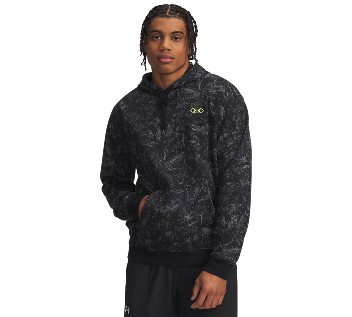 Click here for Under Armour Mens Rival Fleece Printed Hoodie - Ul... prices