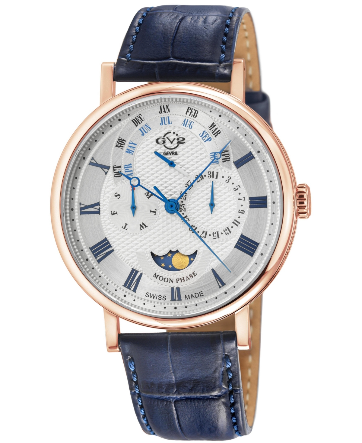Click here for GV2 by Gevril Mens Swiss Made Maestro Swiss Quartz... prices