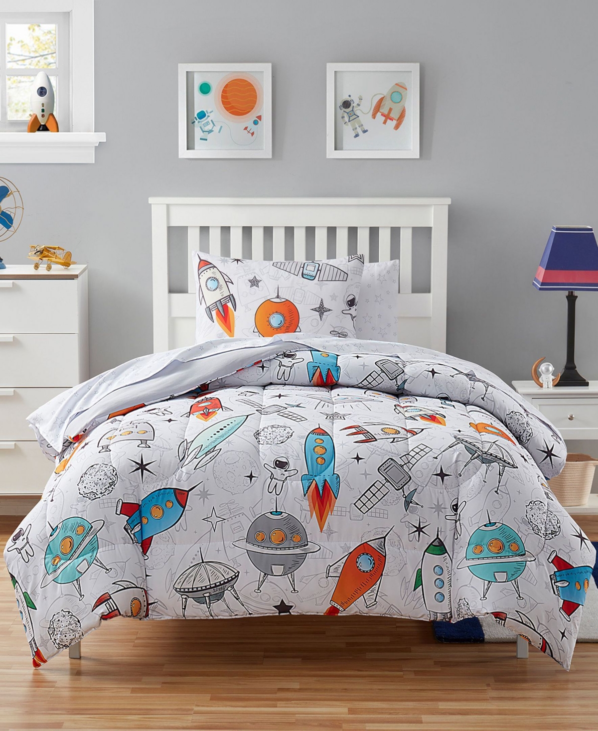Click here for Sweet Home Collection Kids Outer Space 5-Piece Com... prices