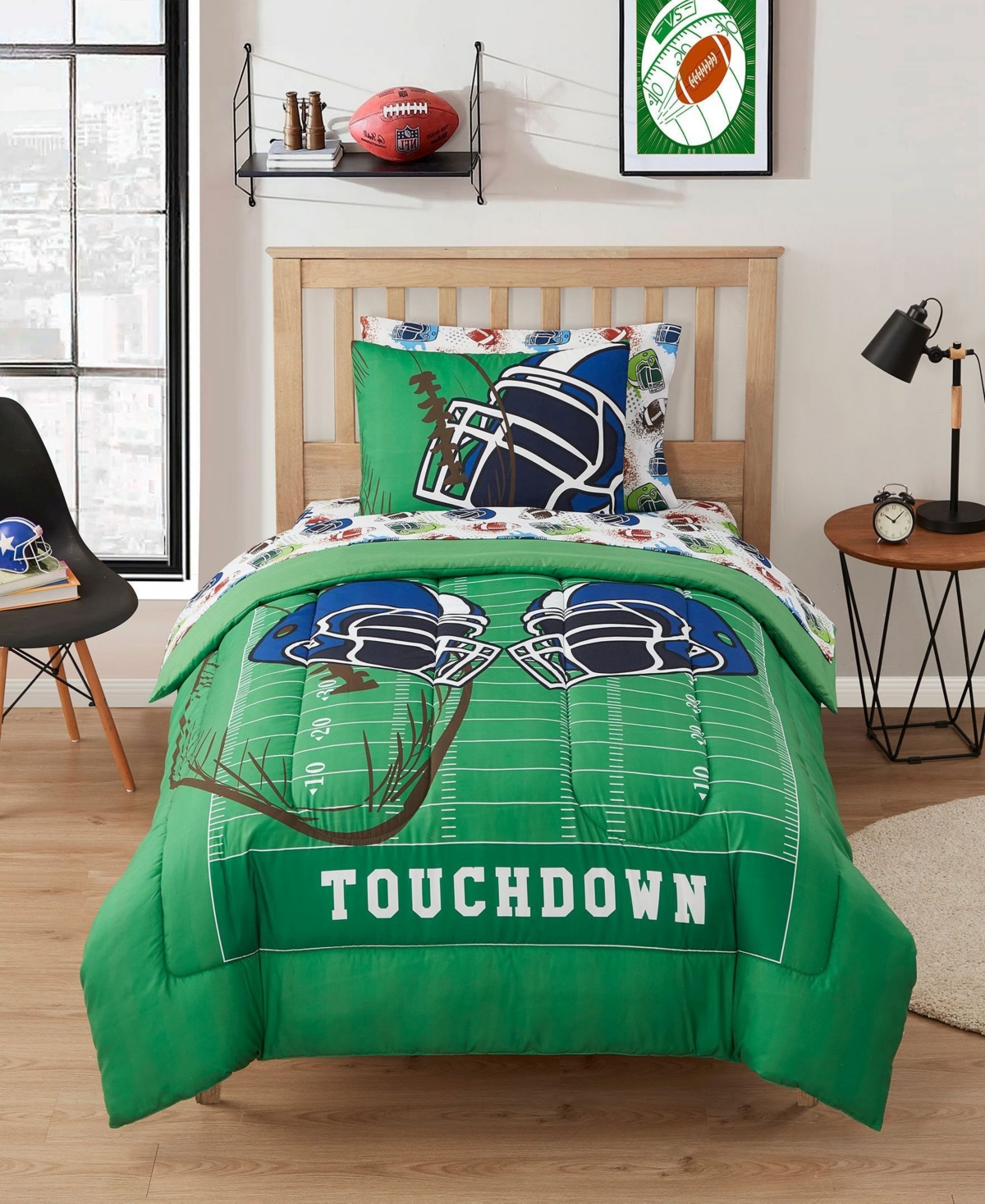 Click here for Sweet Home Collection Kids Football 5-Piece Comfor... prices