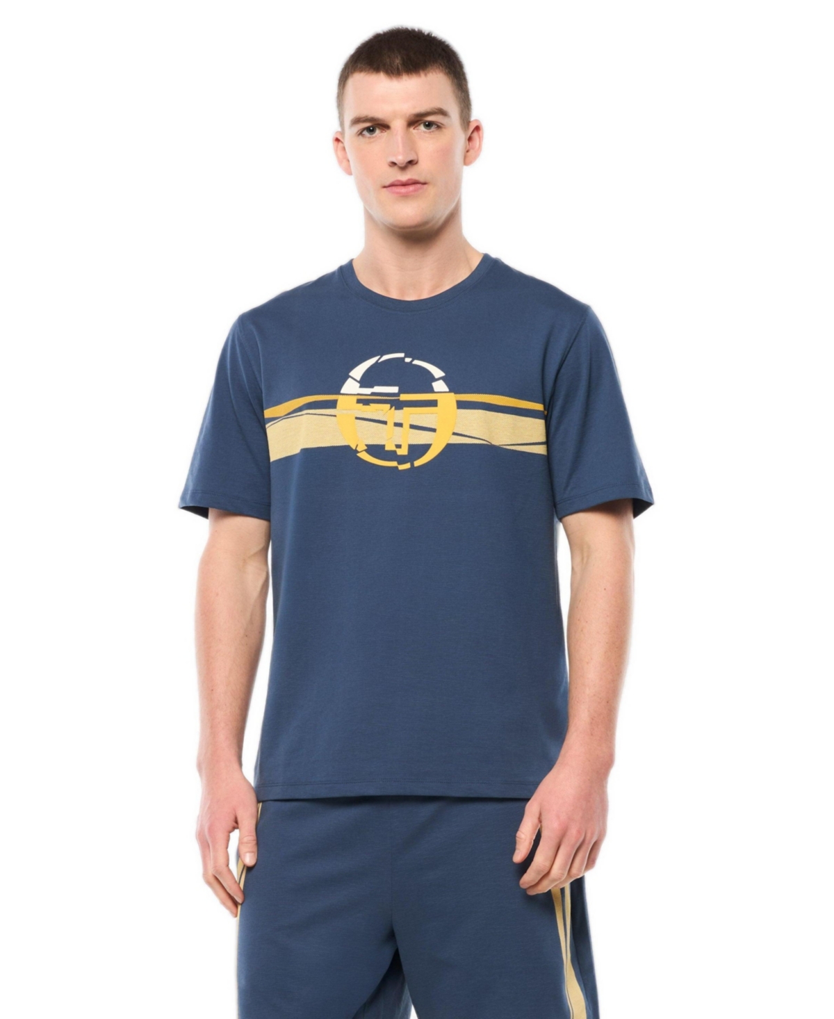 Click here for Sergio Tacchini Mens Rotto Fashion T-Shirt - Key l... prices