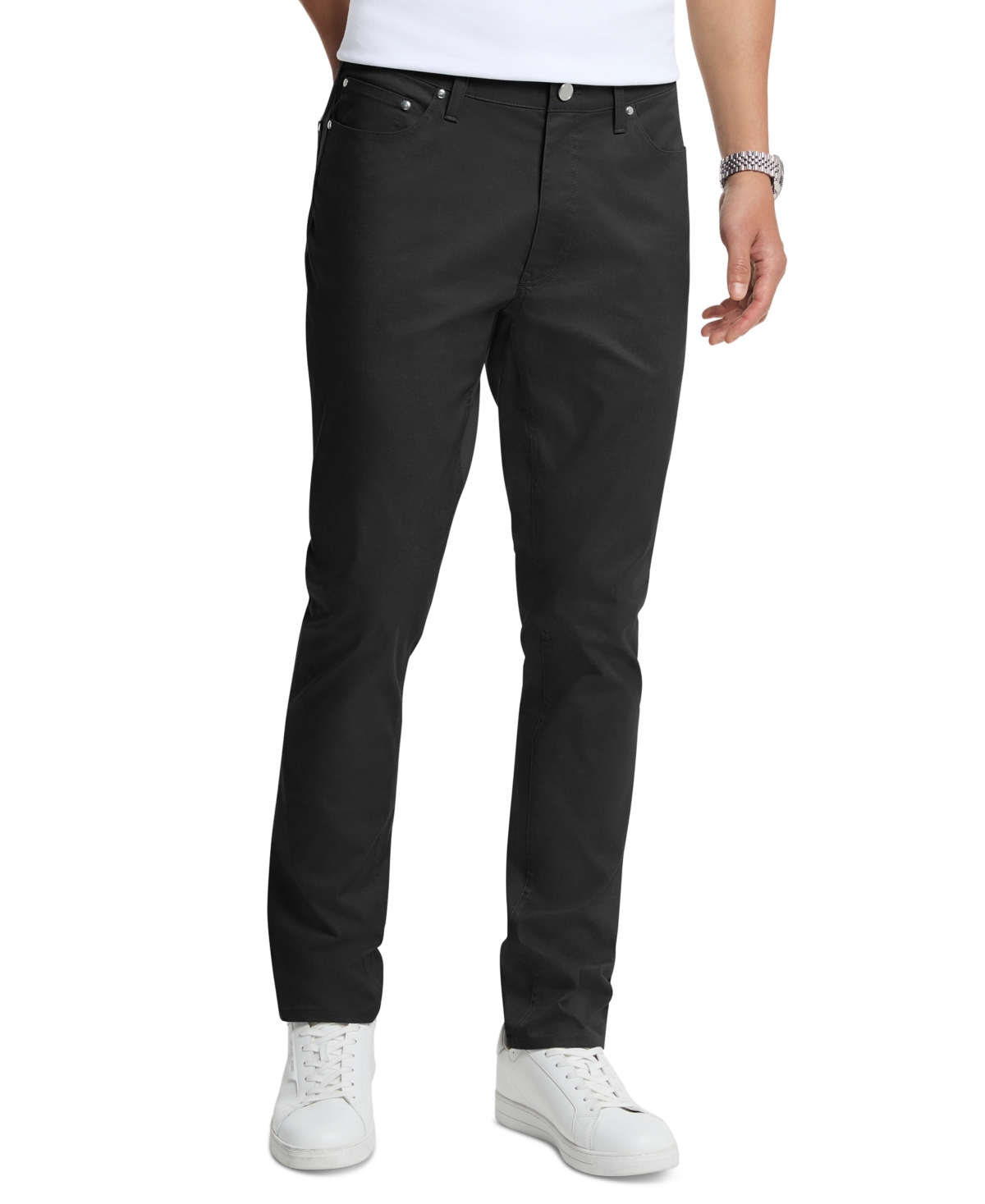 Click here for Michael Kors Mens Parker Slim-Fit Stretch Five-Poc... prices