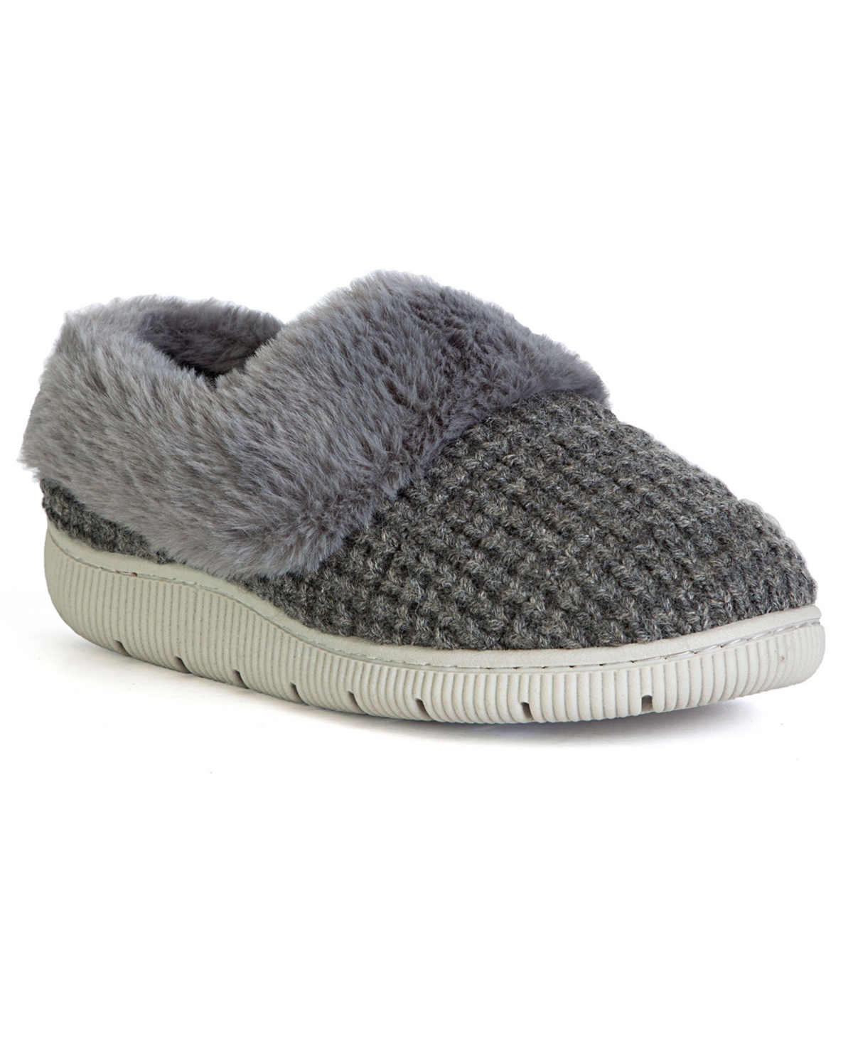 Click here for Jbu Womens Baylor Casual Slip-On Flats - Gray prices