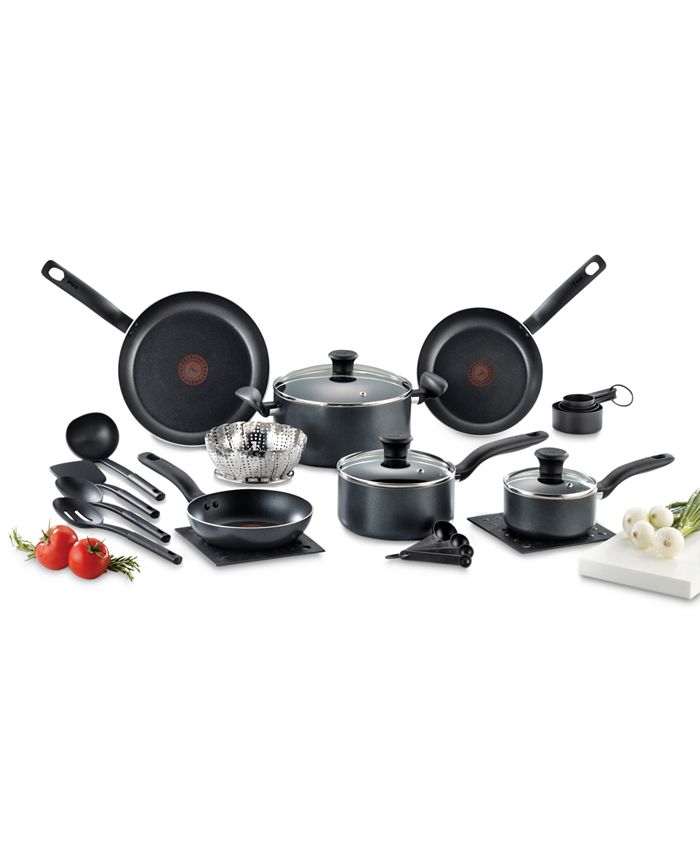 T-Fal Occasion 18-Pc. Cookware Set - Macy's