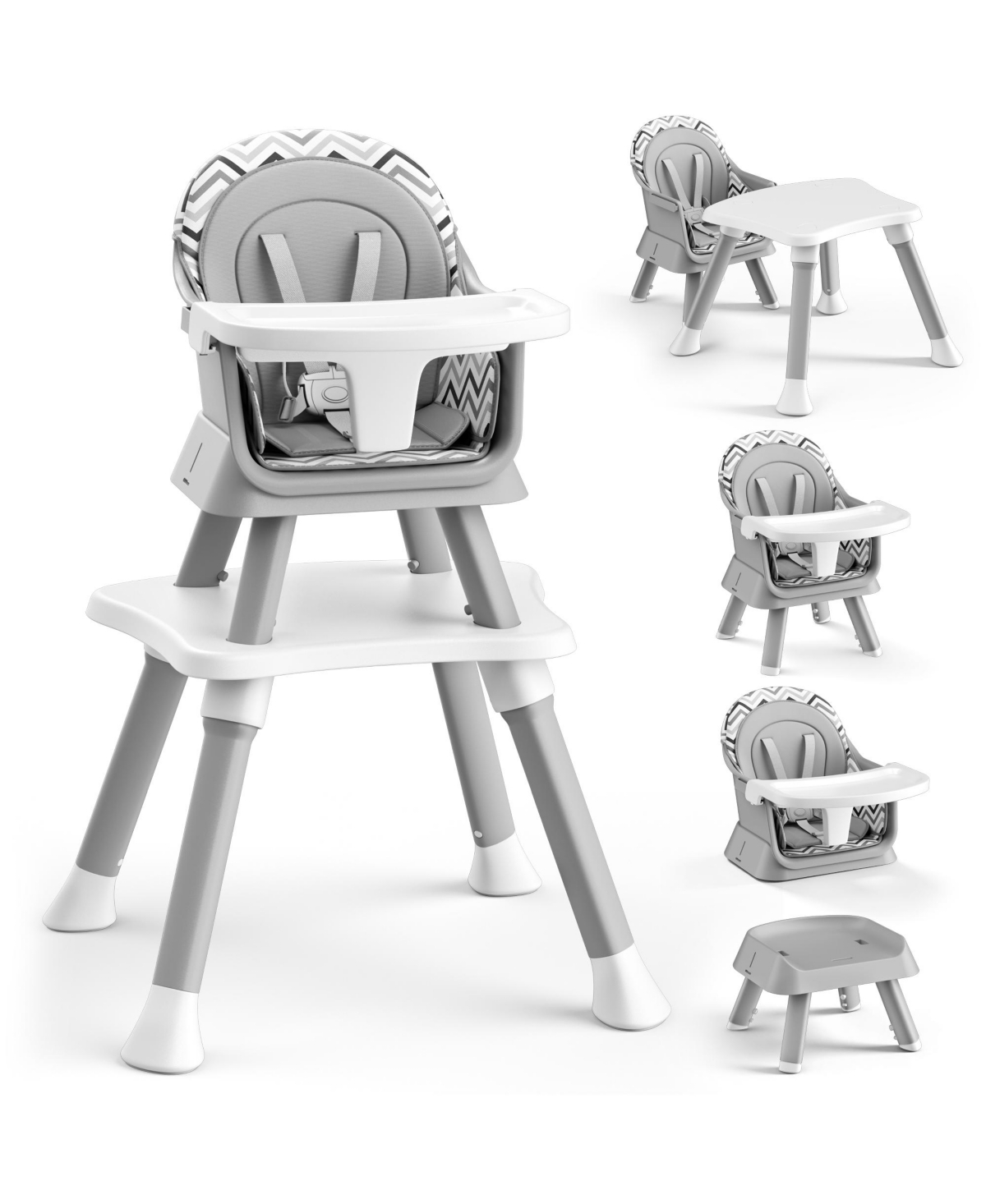 Click here for Kinder King 8-in-1 Baby High Chair Converts to Boo... prices