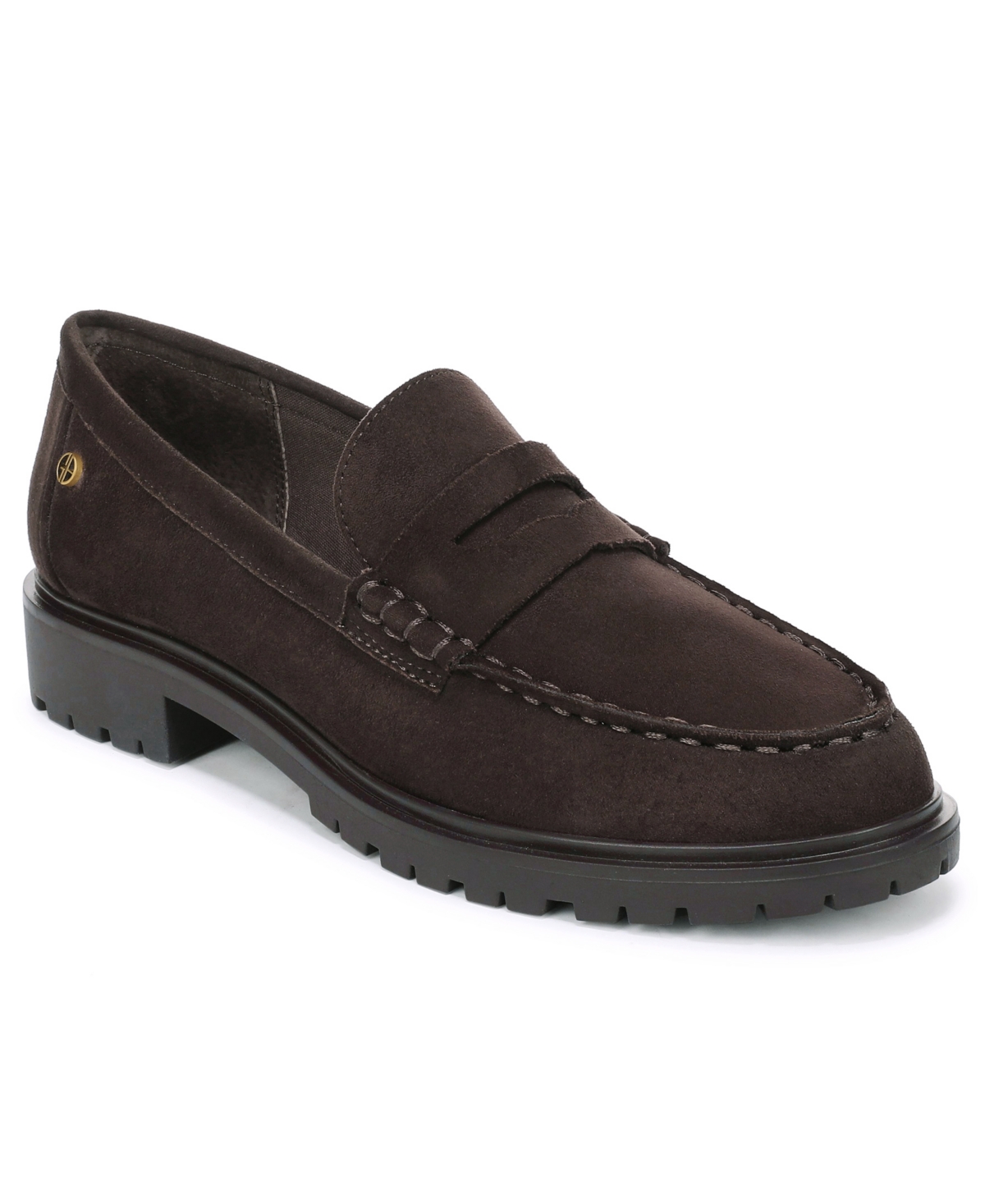 Click here for Giani Bernini Womens Lottiee Lug Block Heel Loafer... prices
