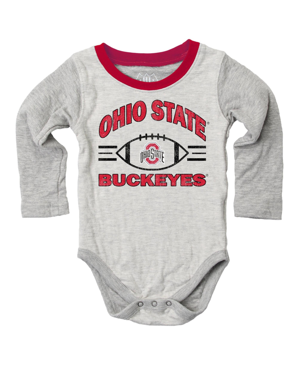 Click here for Wes & Willy Baby Boys and Girls Gray Ohio State Bu... prices