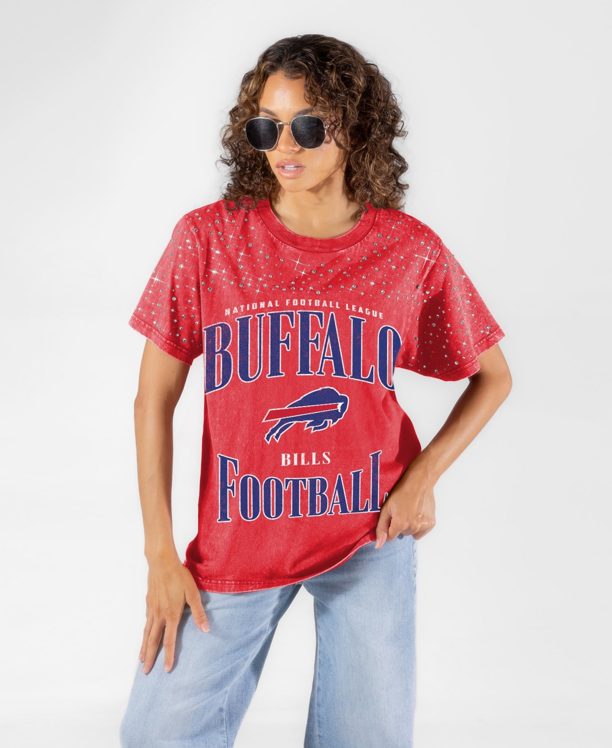 Click here for Gameday Couture Womens Buffalo Bills Sparkle Score... prices