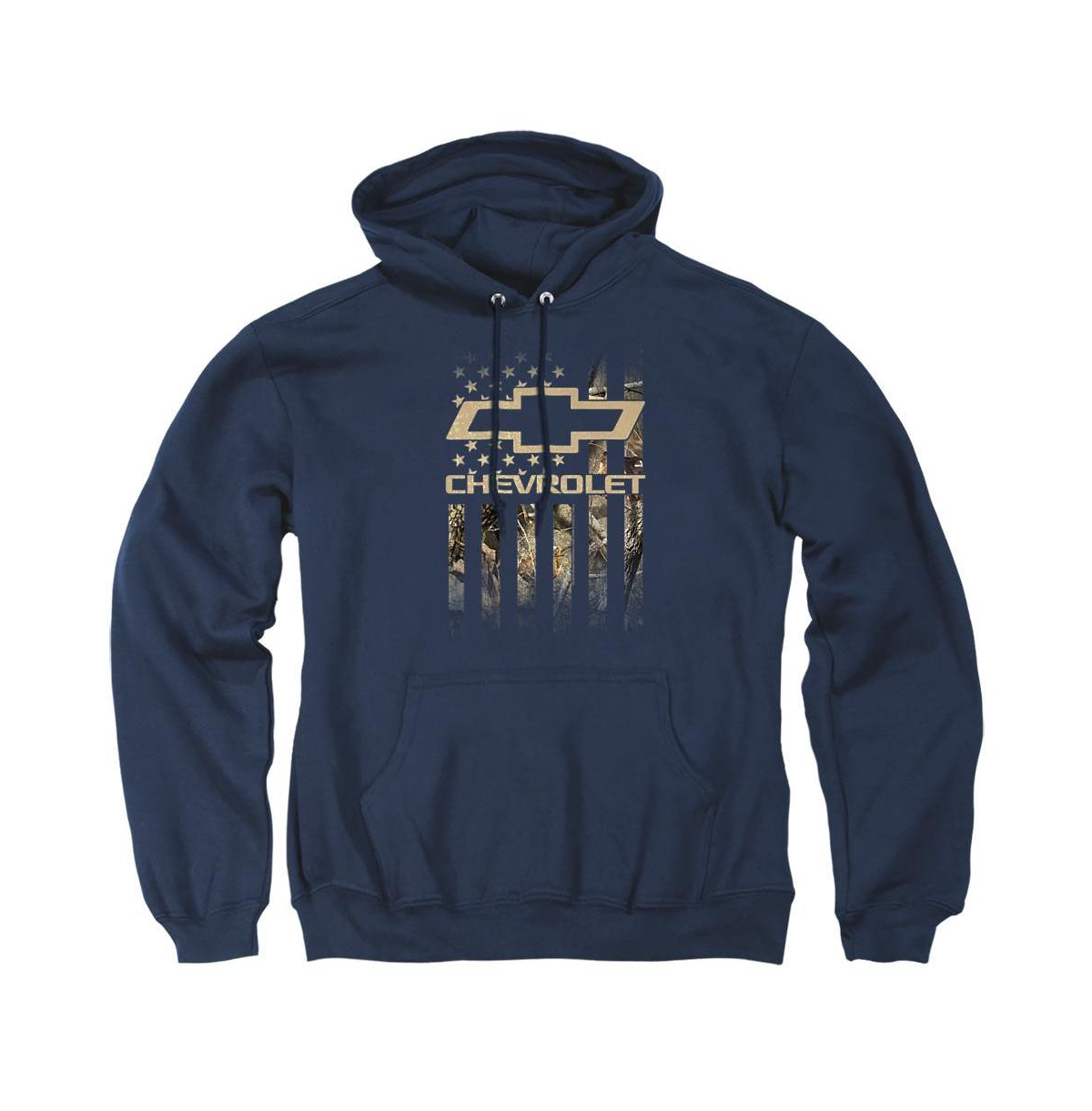 Click here for Corvette Mens Chevrolet Camo Flag Graphic Pullover... prices