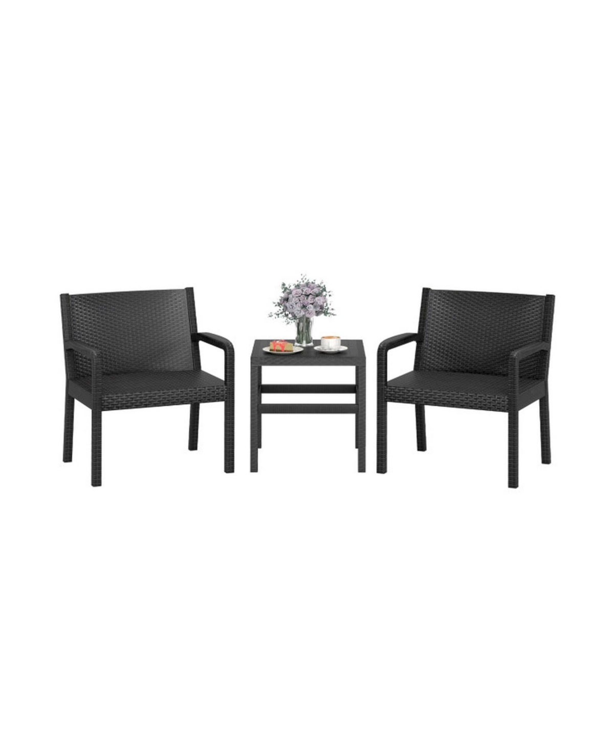 Click here for Gouun Patio Furniture Set with Look Armchairs and... prices