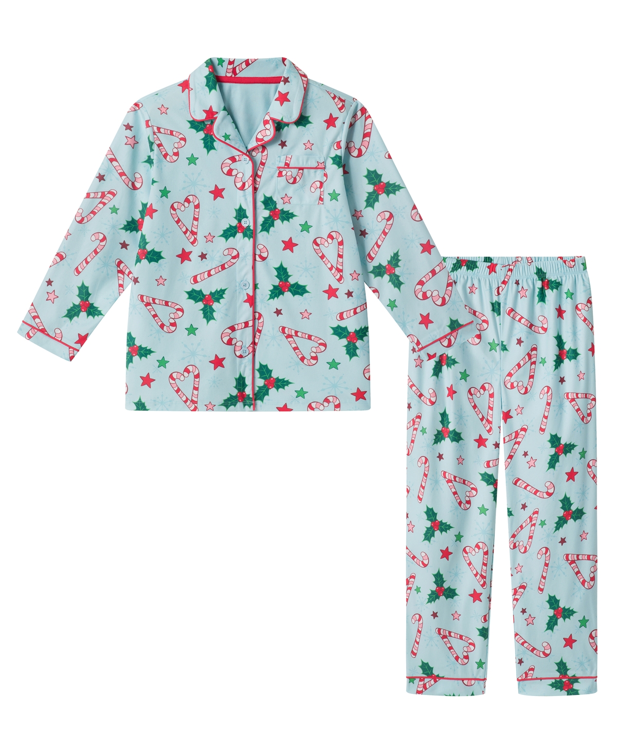 Click here for Andy & Evan Girls 5-16 Holiday Icons Print Pajama... prices
