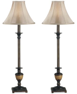 Kenroy Home Emily Buffet 2-Pc. Table Lamp Set - Macy's