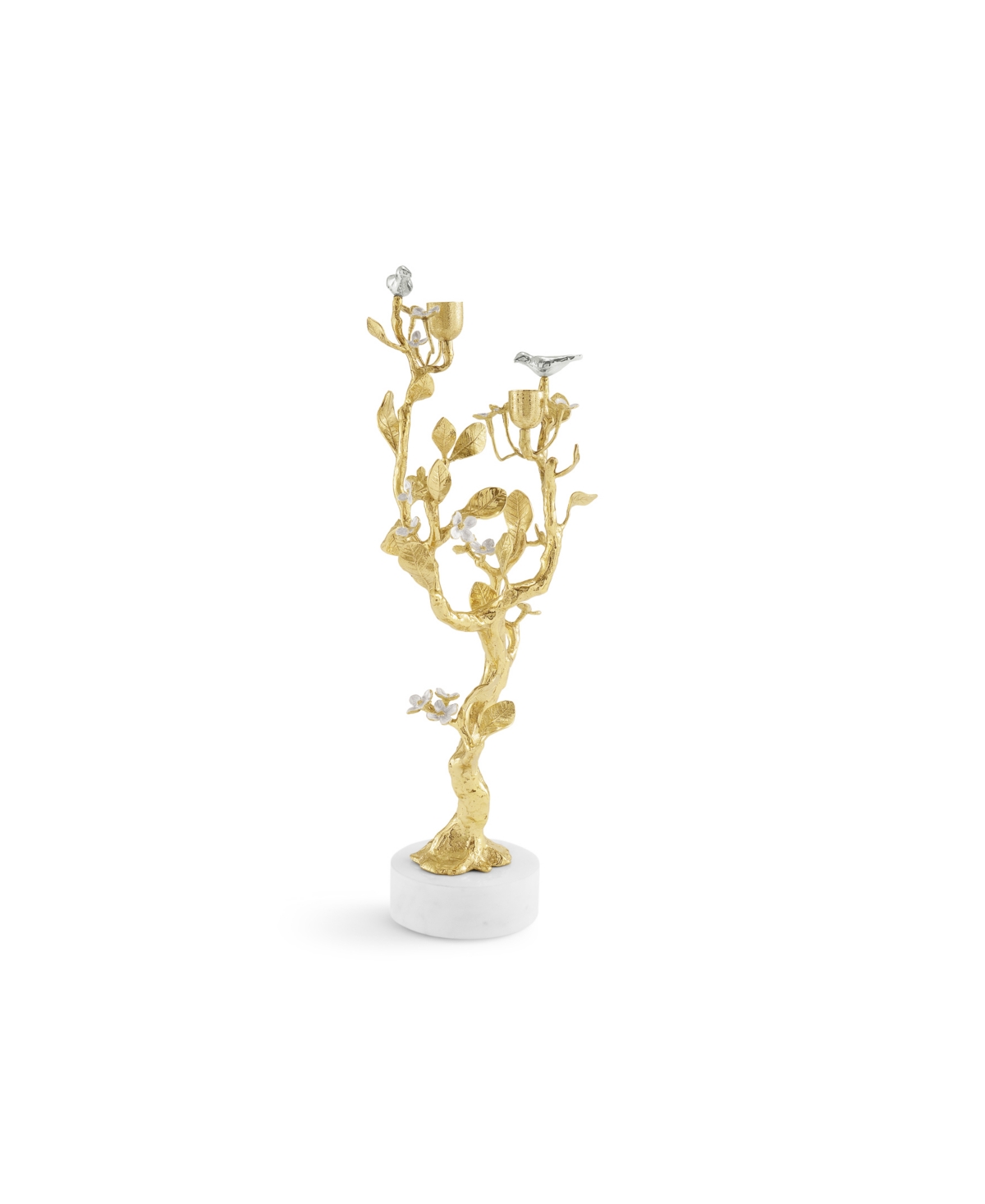 Click here for Michael Aram Lovebirds 6.5 Candleabra - Silver  Go... prices