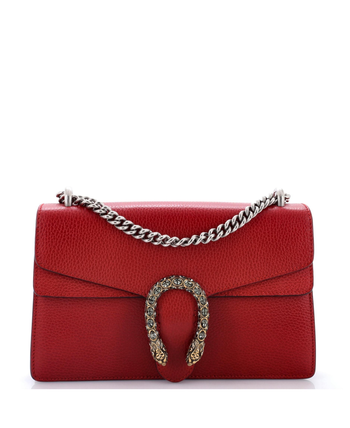 Click here for Pre-Owned Gucci Small Dionysus Bag Leather - Red prices