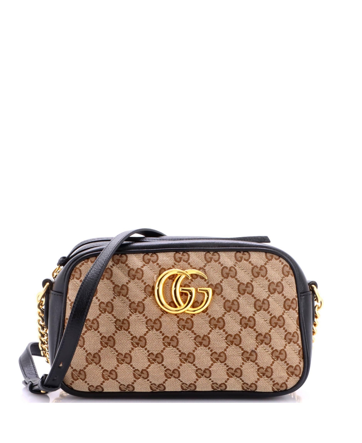 Click here for Pre-Owned Gucci Small Gg Marmont Shoulder Bag Diag... prices