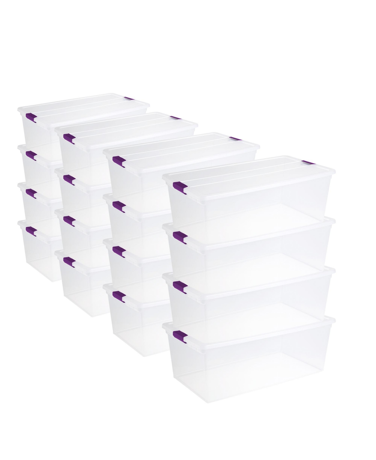Click here for Sterilite 110 Qt Clear Storage Organization Box w/... prices