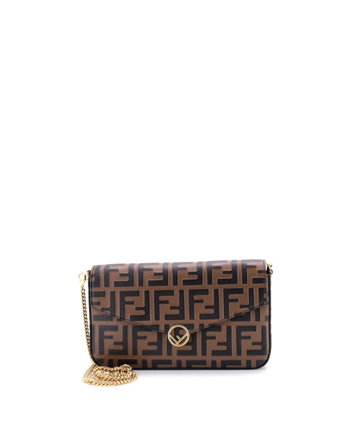 Click here for Pre-Owned Fendi F is Fendi Envelope Clutch on Chai... prices