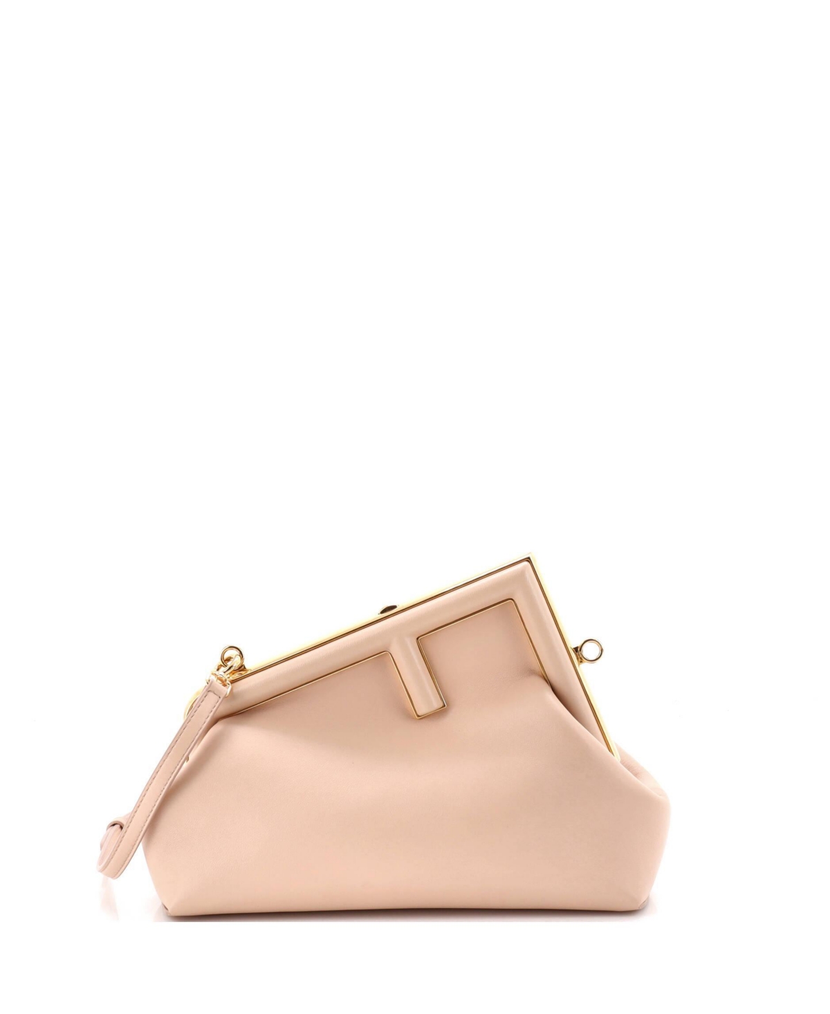 Click here for Pre-Owned Fendi Small First Bag Leather - Natural prices