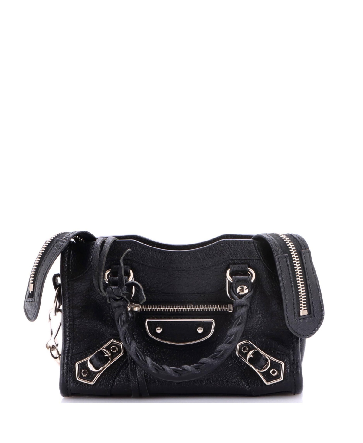 Click here for Pre-Owned Balenciaga Nano City Classic Metallic Ed... prices
