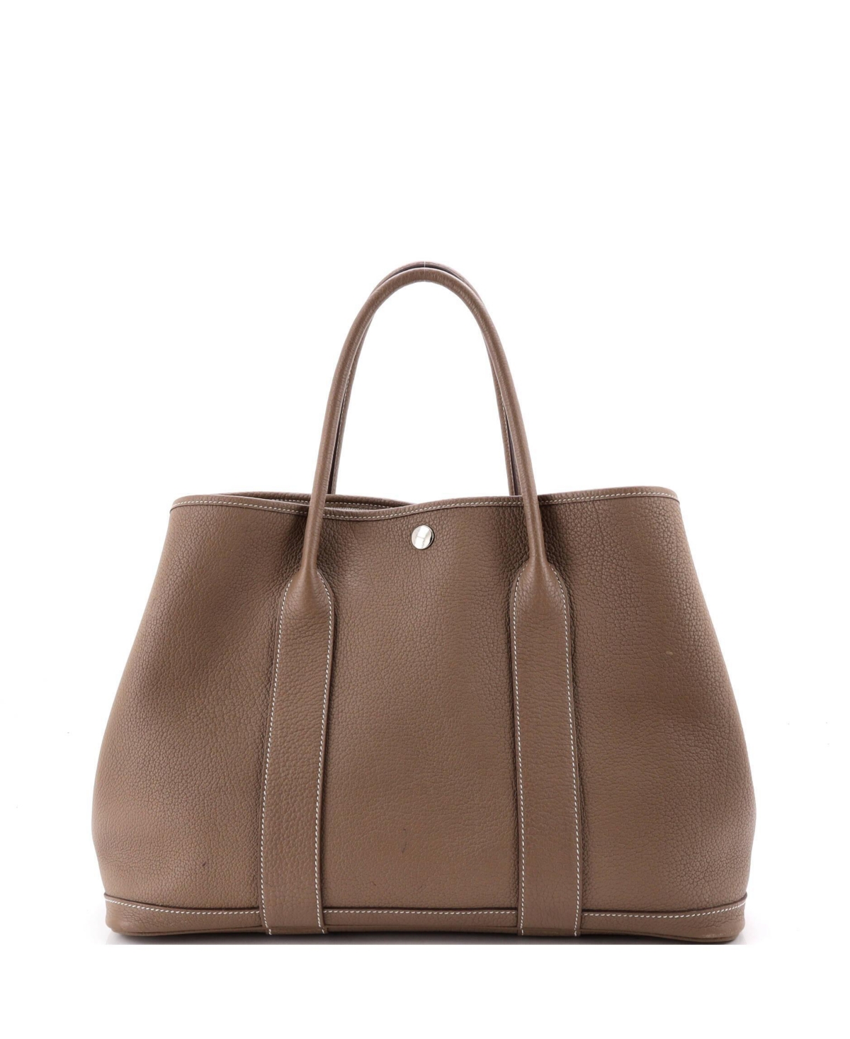 Click here for Pre-Owned Hermes 36 Garden Party Tote Leather - Gr... prices