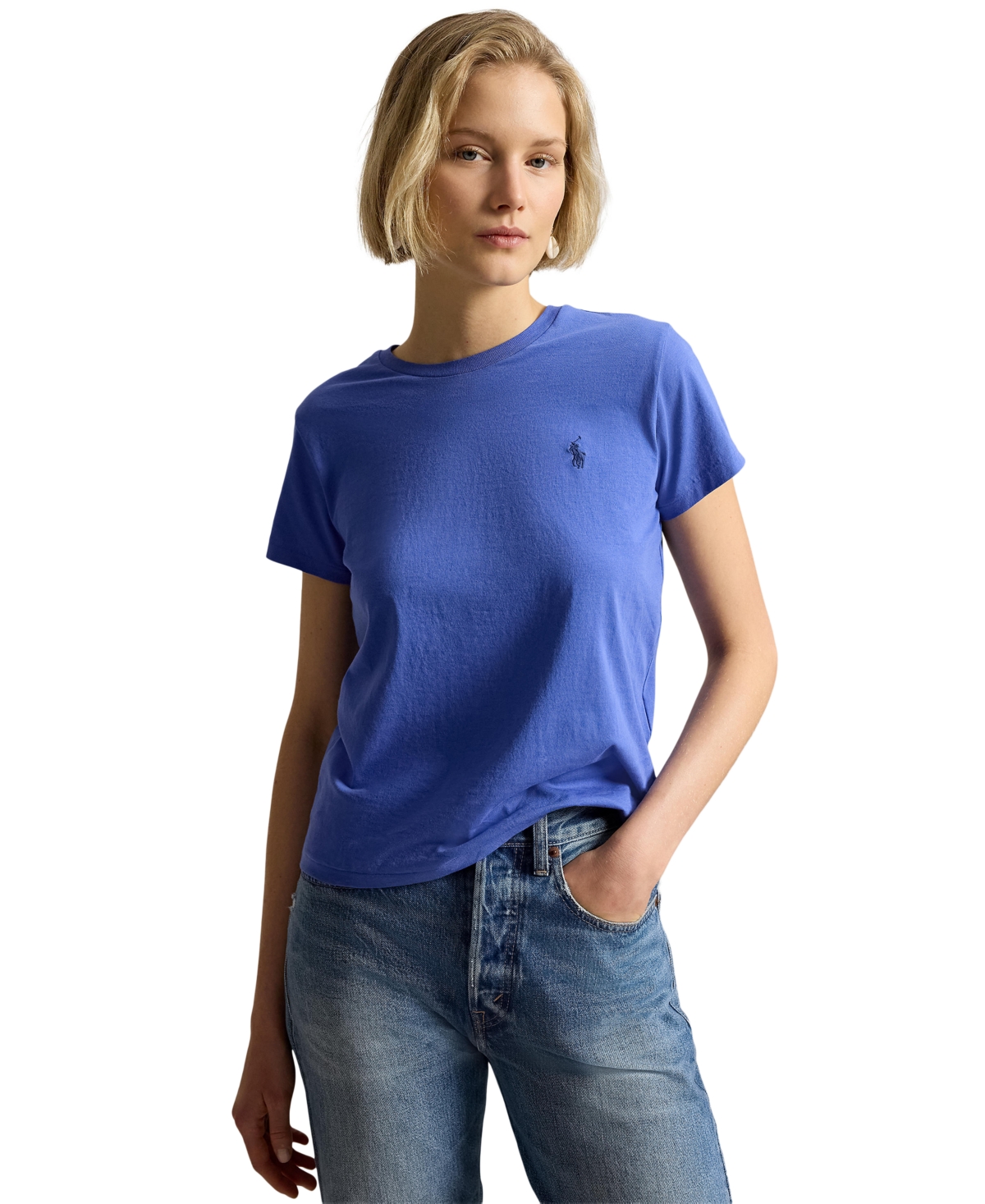 Click here for Polo Ralph Lauren Womens Crew Neck T-Shirt - Indig... prices
