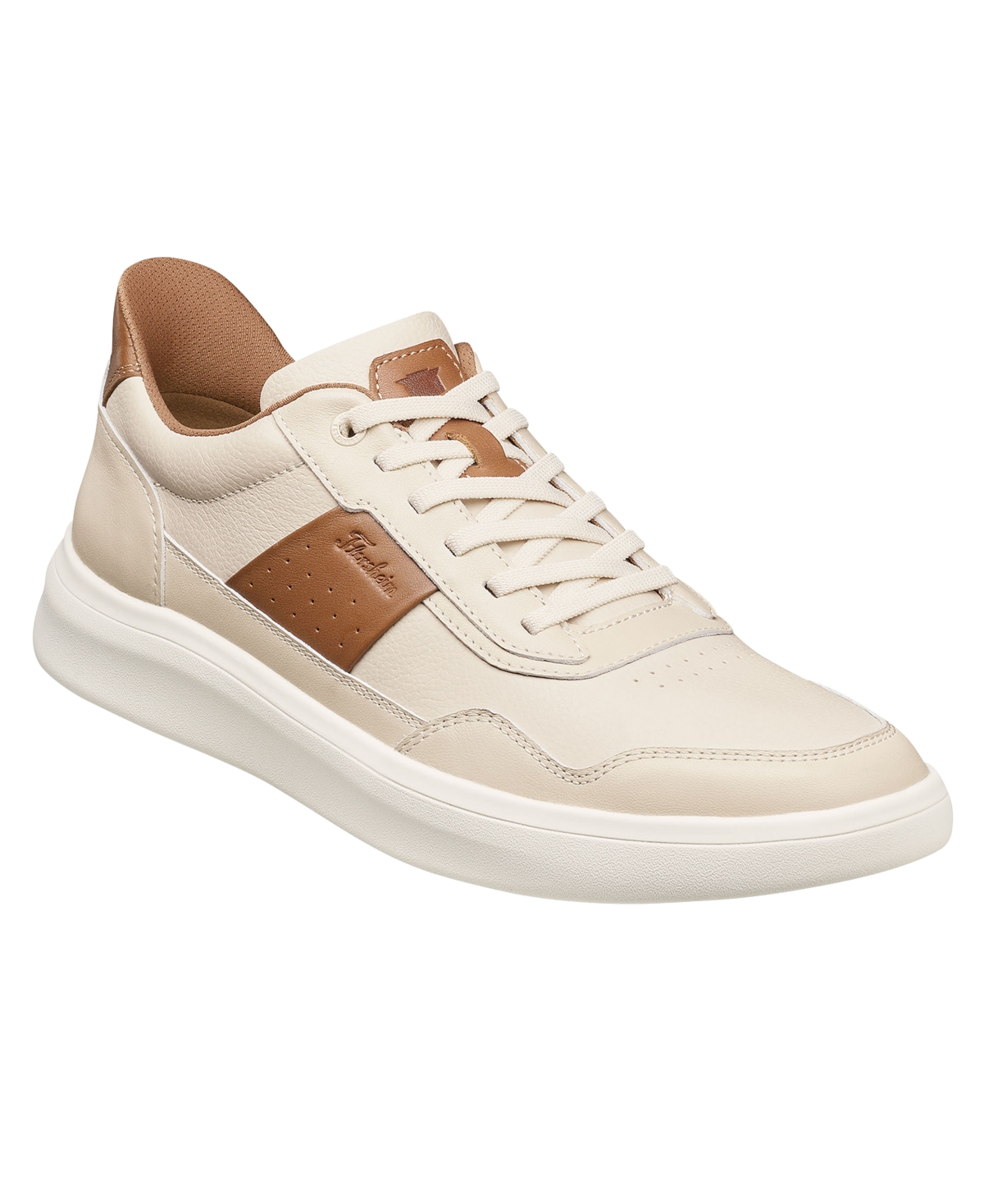 Click here for Florsheim Crosstour Moc-Toe Leather Sneakers - Cre... prices