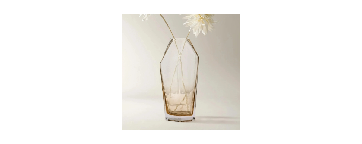 Click here for Z Gallerie Anora Glass Vase - Mocha prices