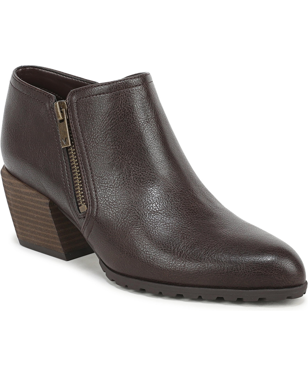 Click here for Vionic Womens Blaine Ankle Booties - Chocolate prices