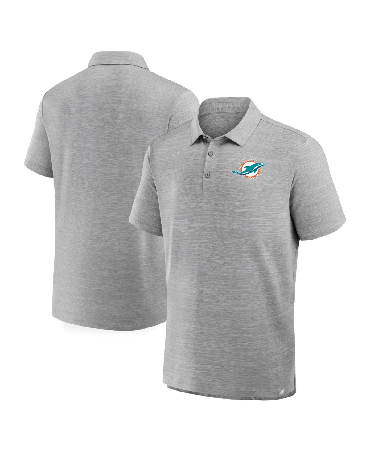Click here for Fanatics Mens Heather Gray Miami Dolphins Clutch P... prices