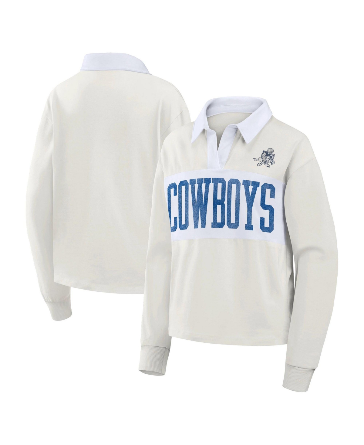 Click here for Fanatics Womens Cream Dallas Cowboys Heritage Play... prices
