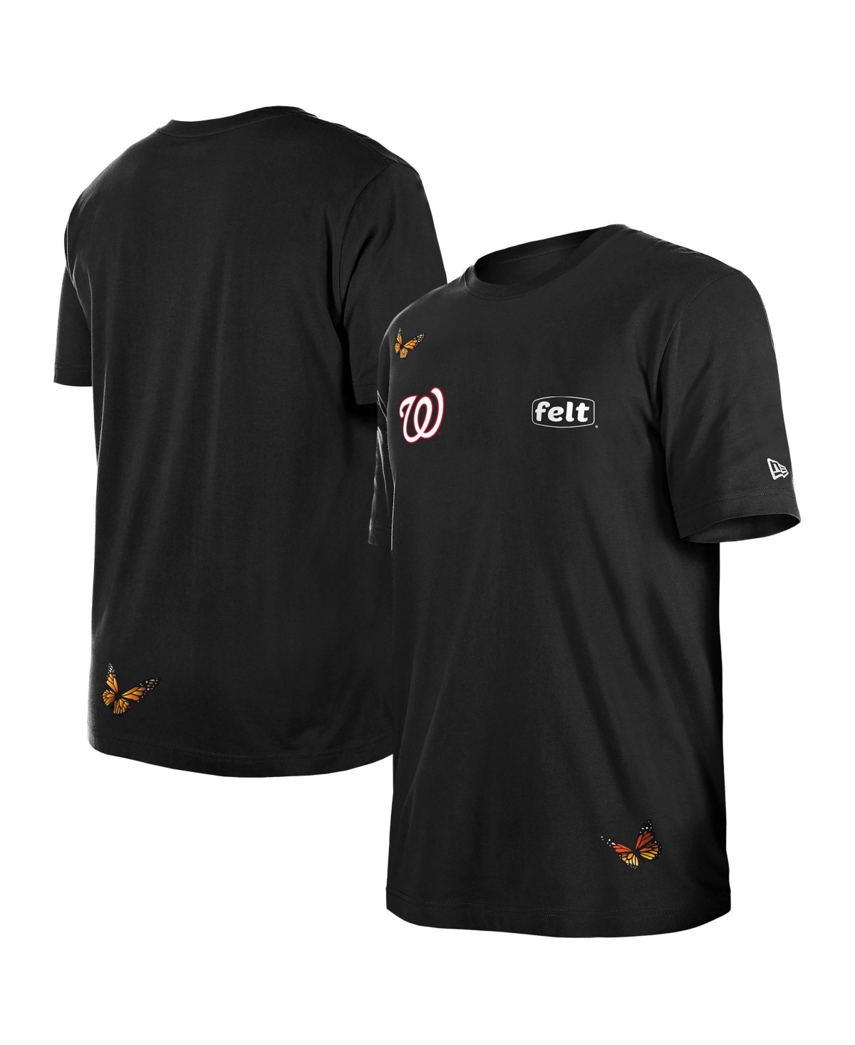 Click here for New Era X Felt Mens Black Washington Nationals T-S... prices
