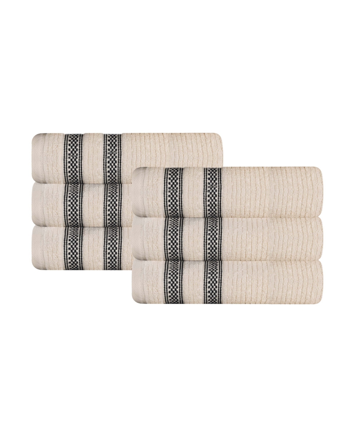 Click here for Superior Brea Zero Twist Cotton Ribbed Geometric B... prices