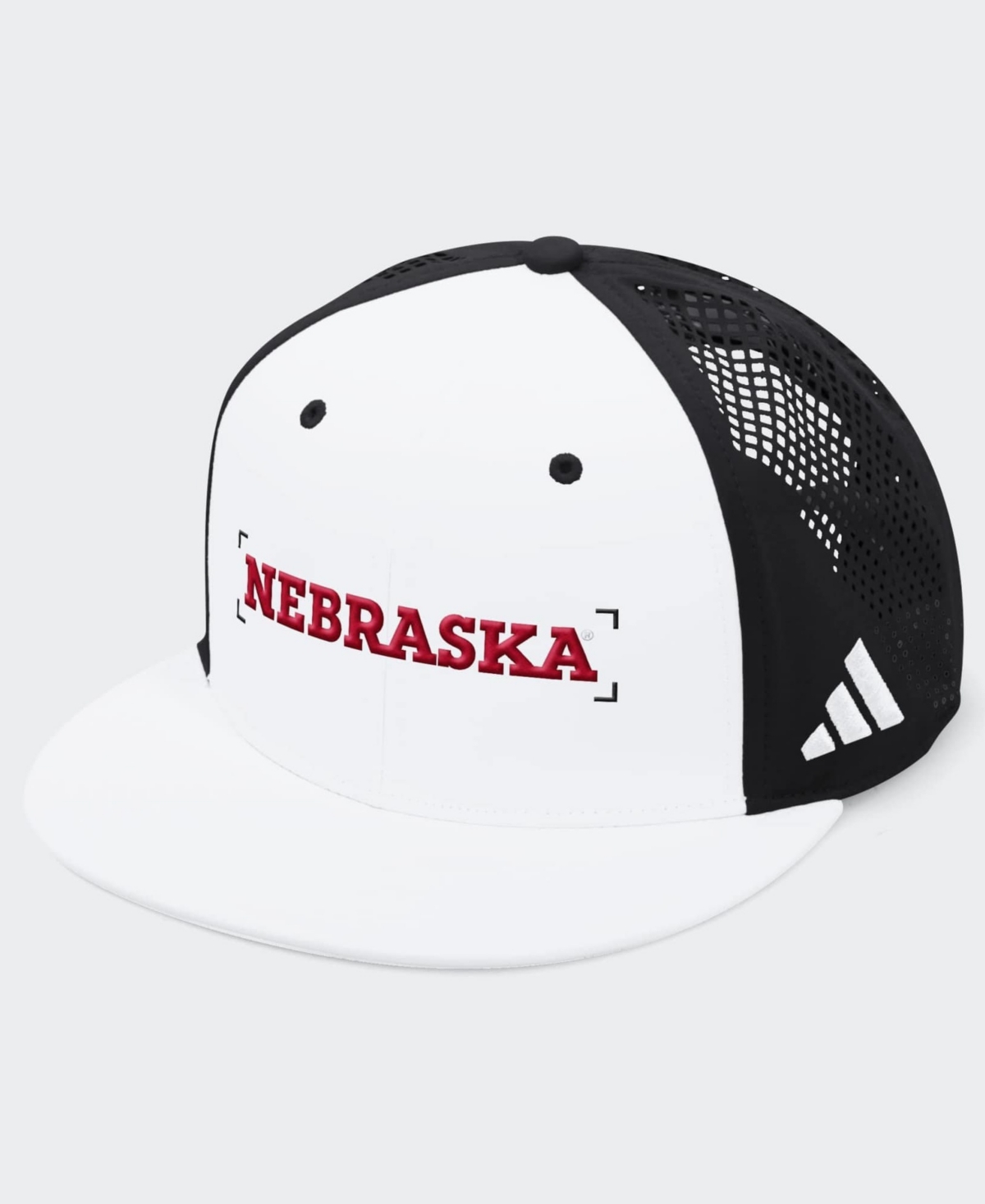 Click here for Adidas Mens and Womens White/Black Nebraska Husker... prices