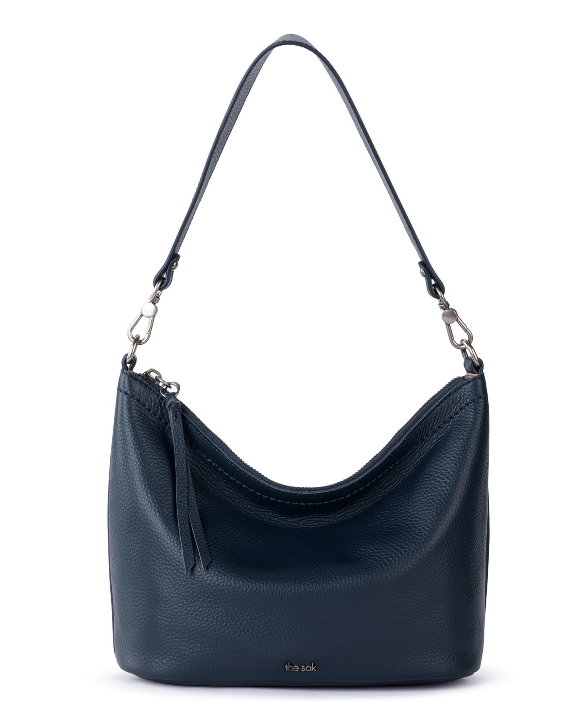 Click here for The Sak Jasmine Leather Medium Hobo Handbag - Indi... prices
